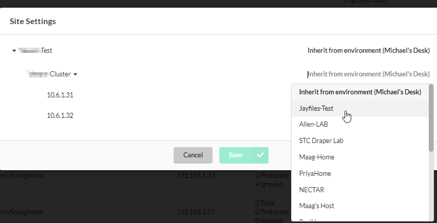 How To: Map ESXI Objects to ShadowXafe Sites