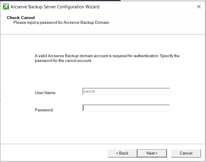 How to re-initialize the Arcserve backup database without overwriting ...